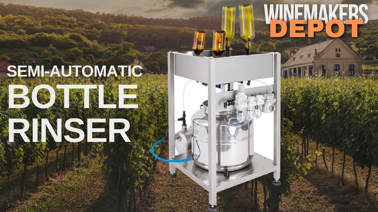 Bottle Rinser Product Demo Video - YouTube