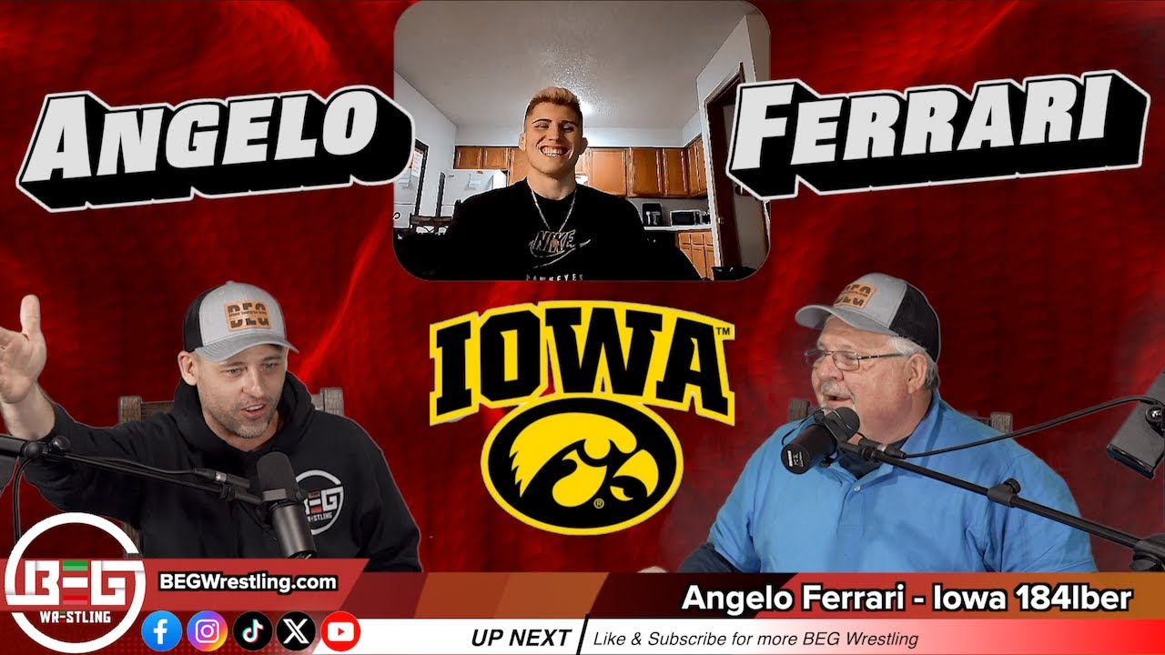 ANGELO FERRARI joins BEG Wrestling EXCLUSIVE - YouTube
