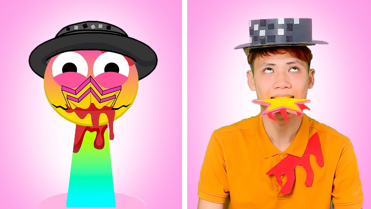 Sprunki 4 Phase 4 PARASITE DISCO Incredibox in Real life. ️ #sprunki # ...