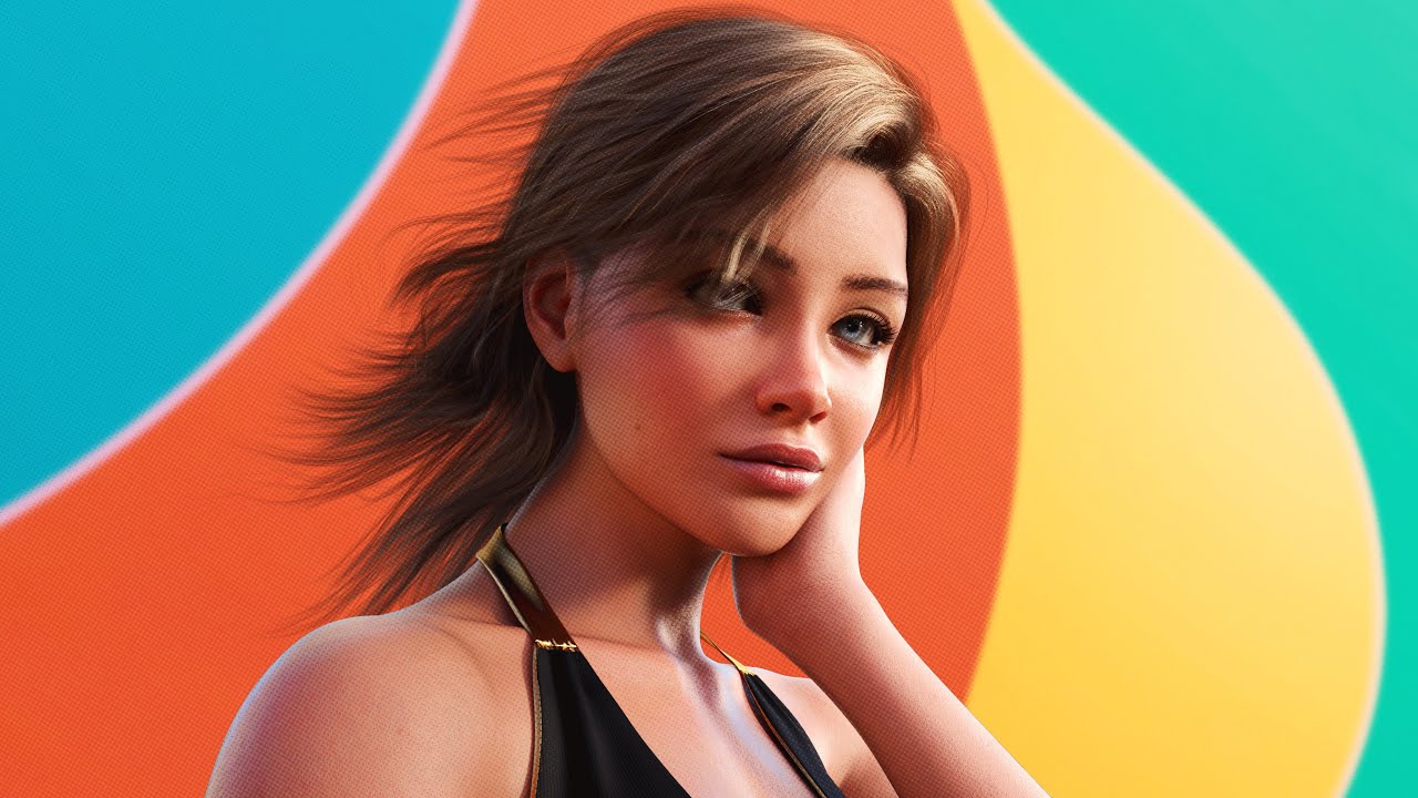 Daz Studio Character Creation – Timelapse - YouTube