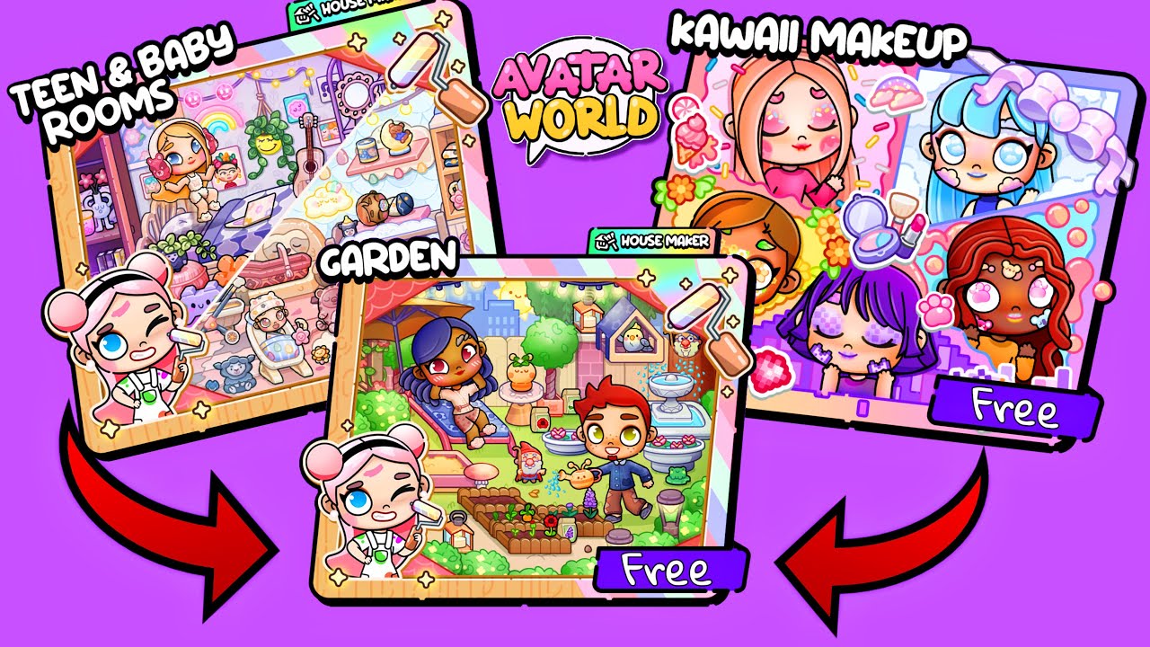 GET EVERYTHING FOR FREE IN AVATAR WORLD!🛍️ - YouTube