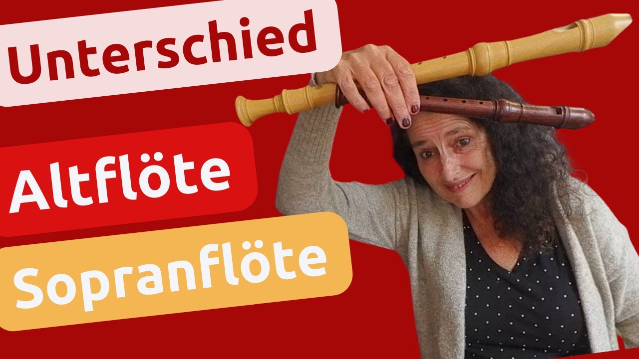 Unterschied Altblockflöte - Sopranblockflöte I Das musst du wissen! # ...