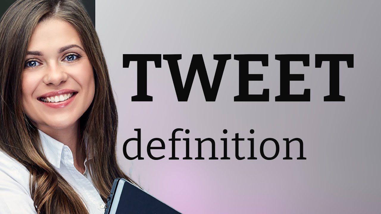 Tweet • what is TWEET meaning - YouTube