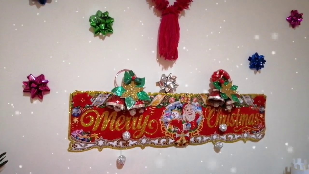 Christmas crib(pulkoodu) 2019 @my home/Christmas decorations - YouTube