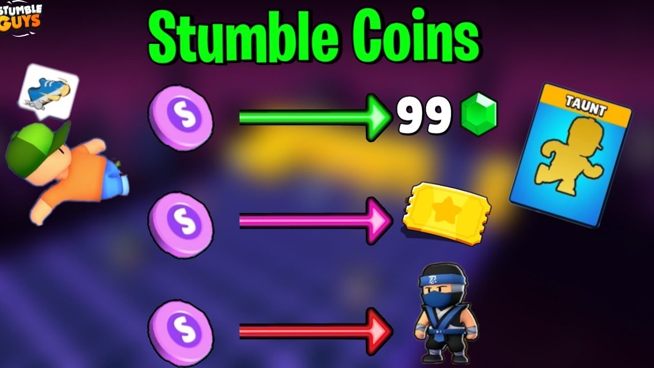 🤔 How To Convert STUMBLE COIN into GEMS ? - YouTube