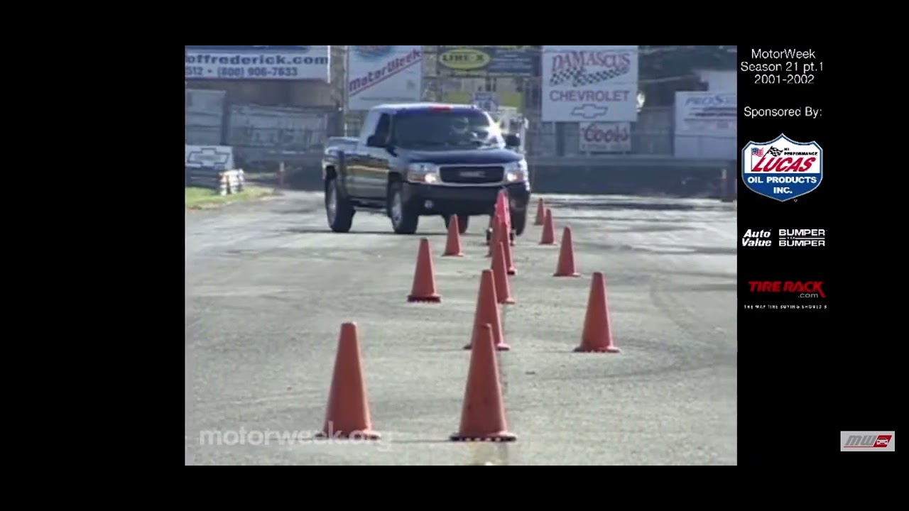 MotorWeek Retro Review | 2002 GMC Sierra Denali Quadrasteer - YouTube