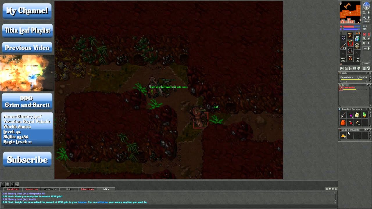 Let's Play Tibia: Paladin from start to... Part 44. (ENG) - YouTube