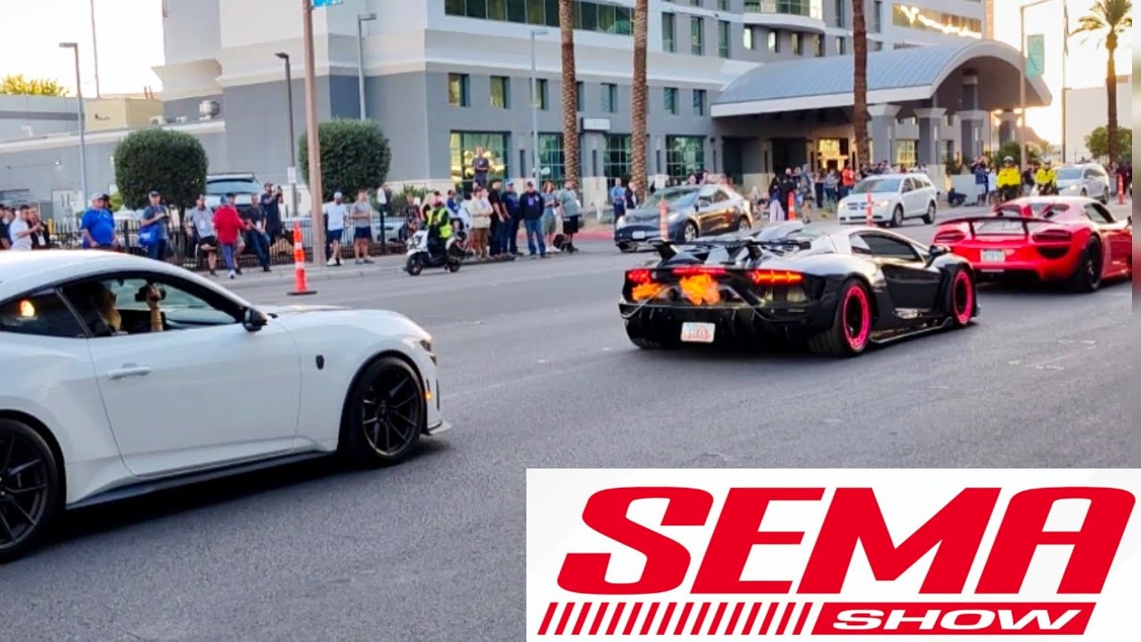 Best of SEMA Cruise - Parade SEMA Fest - YouTube