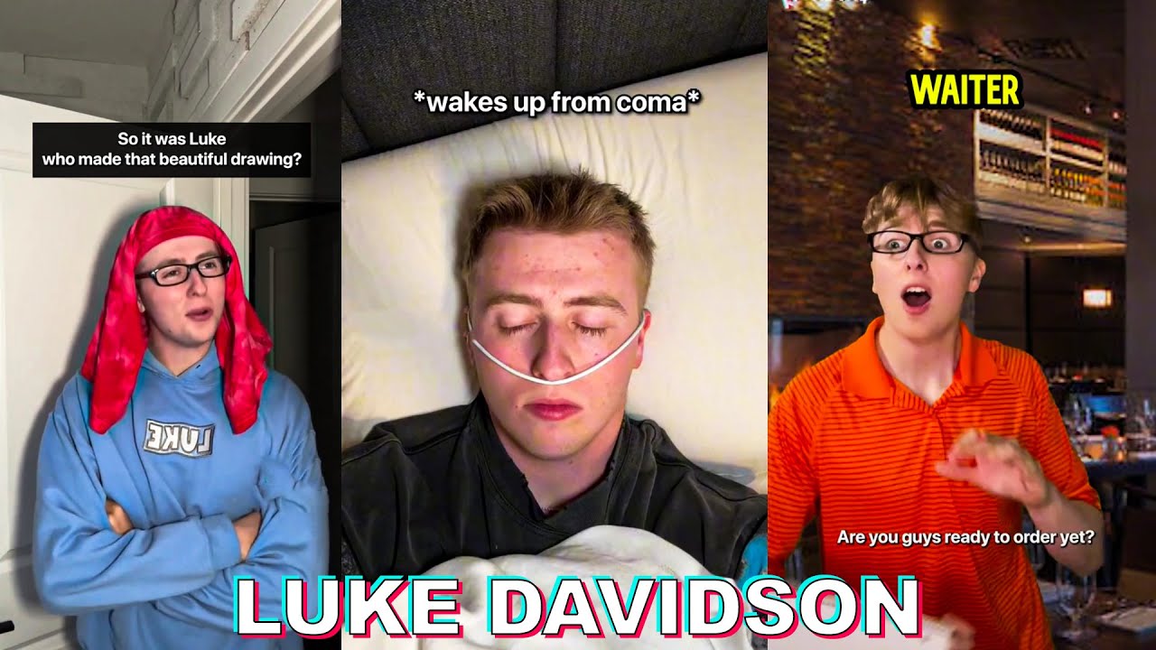 *NEW* LUKE DAVIDSON TikTok Compilation #4 | Funny Luke Davidson - YouTube