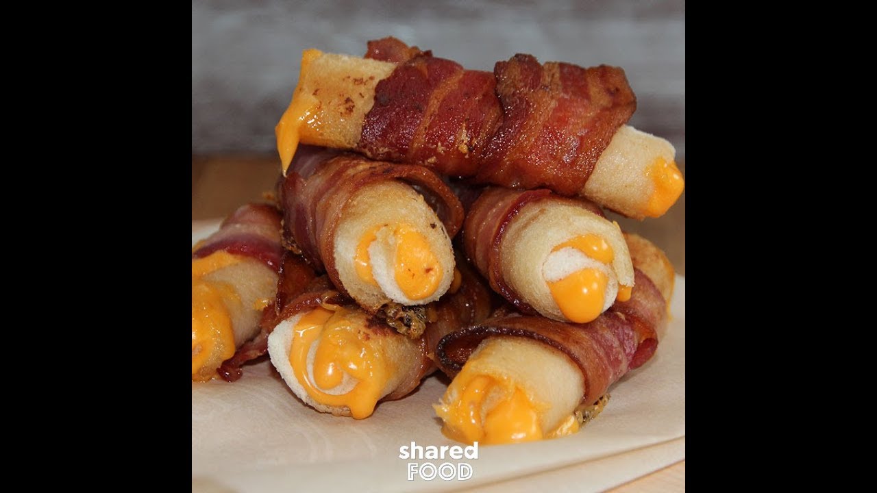 Bacon Grilled Cheese Roll Ups | Snacks - YouTube