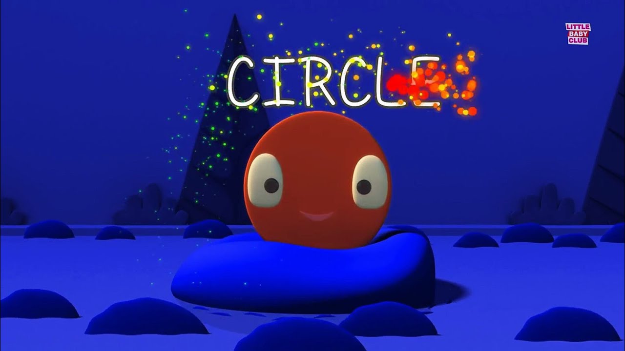The Circle Song|Circle | CLKids|Learn Circle Shape| Nursery Rhymes ...