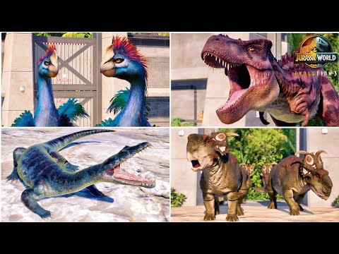 All Dinosaurs Still Coming to Jurassic World Evolution 3