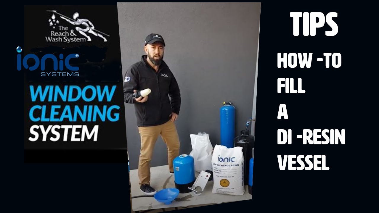 DI Resin Vessel Resin Changing and Replacement. - YouTube