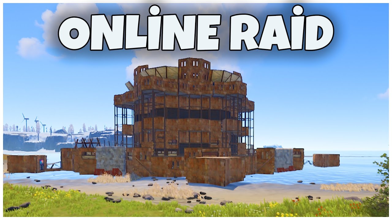 KLAN EVİNE ONLİNE RAİD ! - Rust Türkçe - YouTube