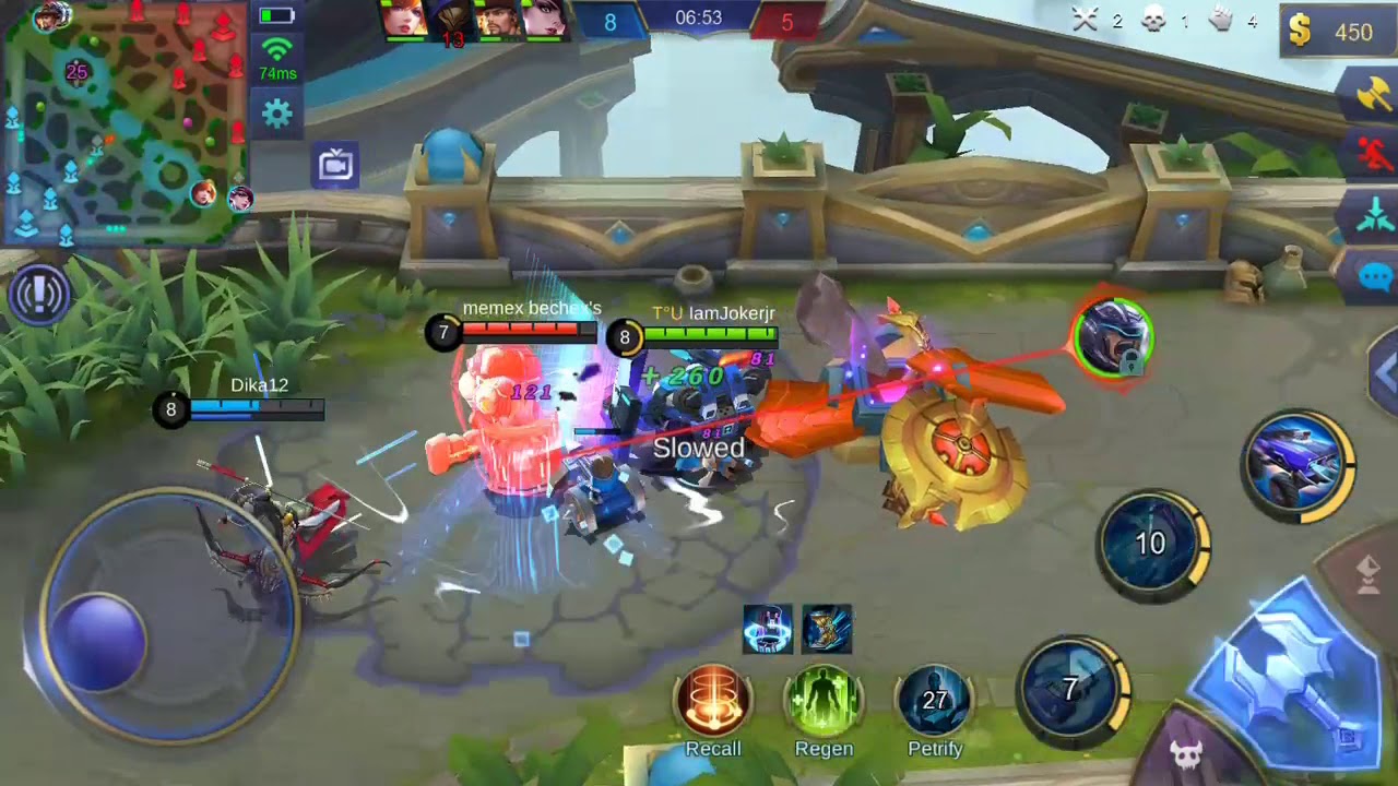 FIRST VIDEO, CLASSIC MATCH MOBILE LEGEND TANK JOHNSON - YouTube