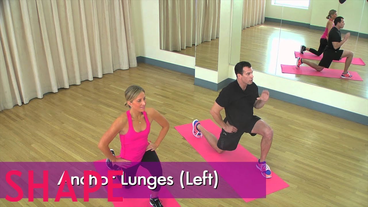 Shape Up for Summer: Weeks 3 and 4 Lower-Body | Shape - YouTube