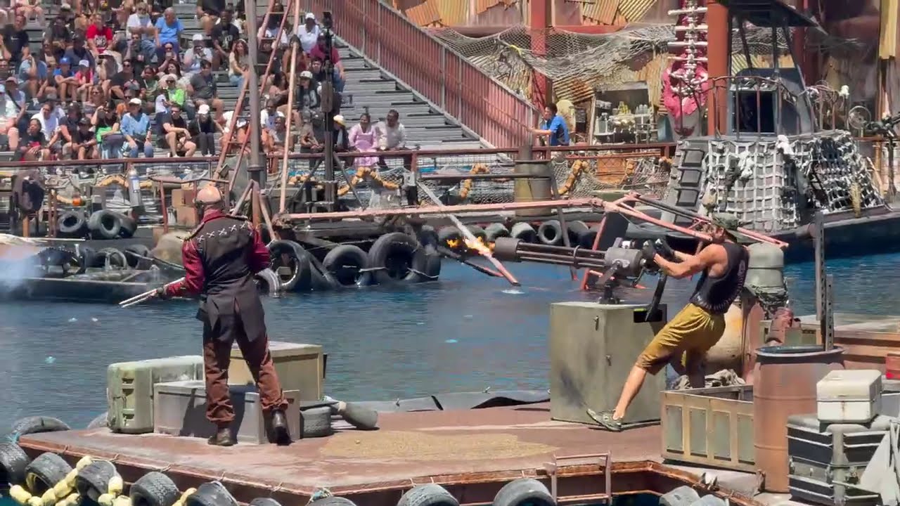 Waterworld Stunt Show [2025] FULL SHOW FRONT ROW | Universal Studios ...