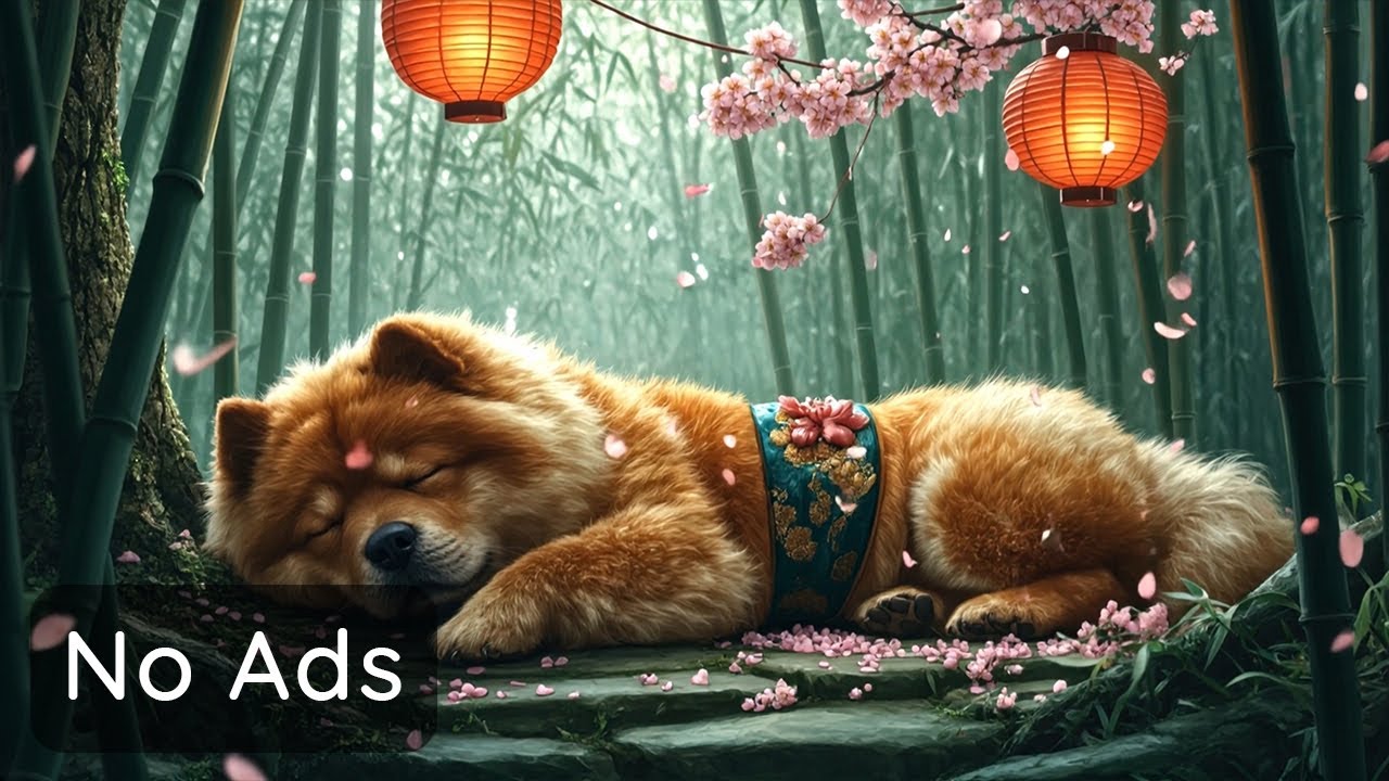 Relaxing Ambience for Dogs 🐶 | Stress Relief & Calming Sounds for ...