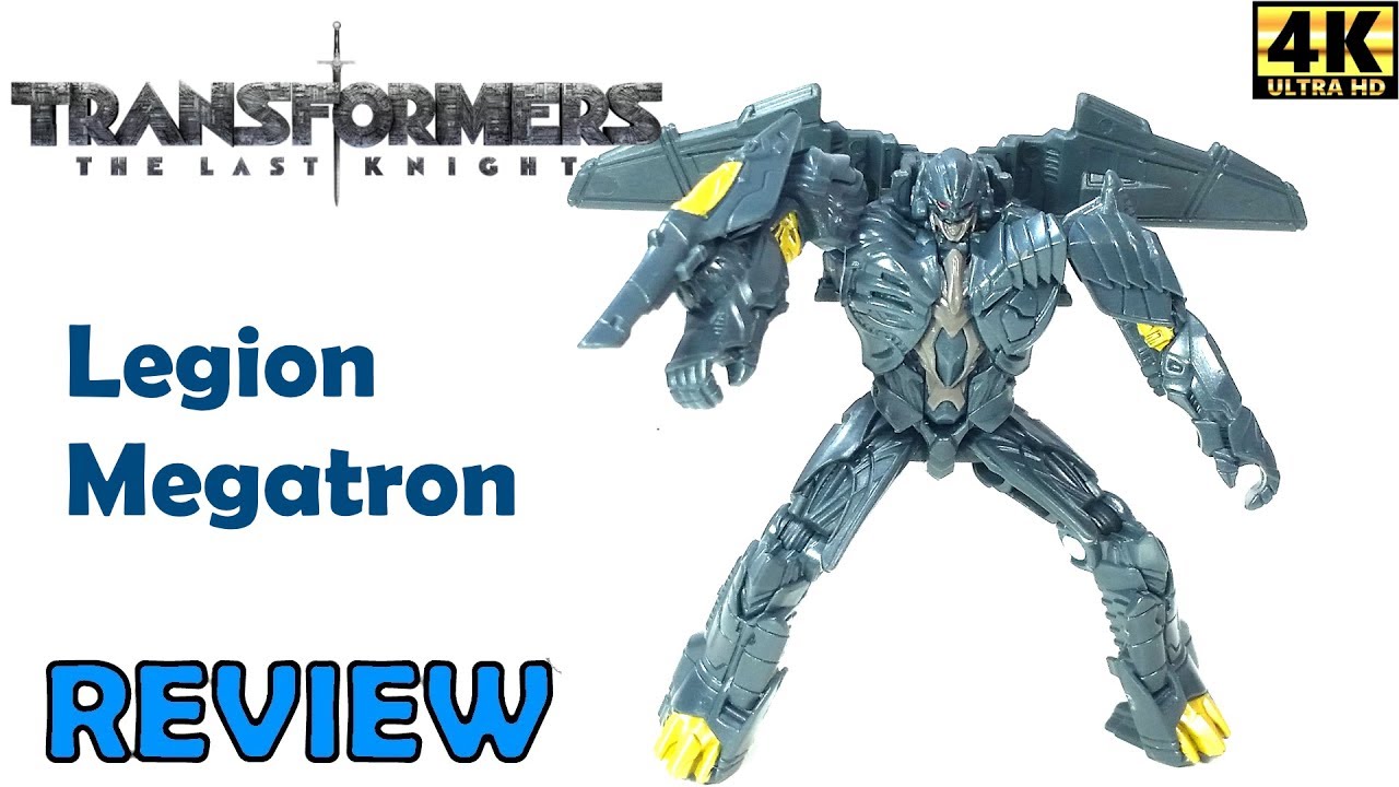 Transformers The Last Knight Legion Megatron Review - YouTube