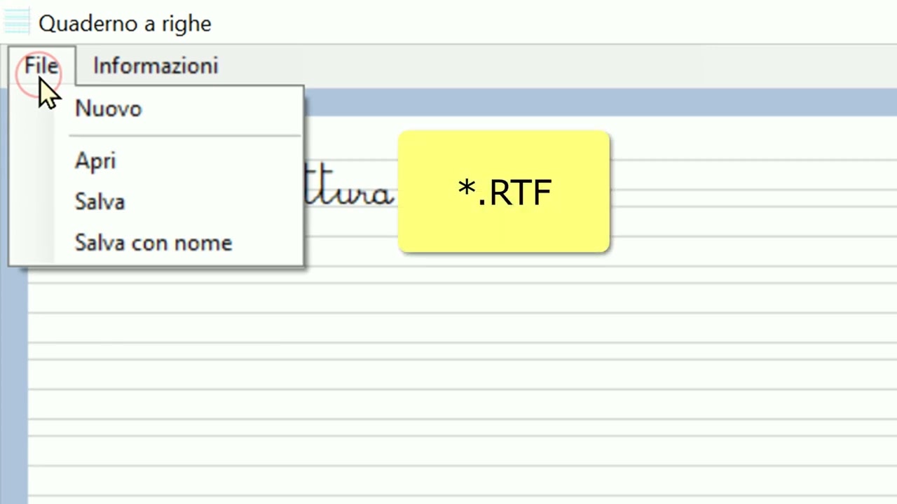 Quaderno a righe e quaderno a quadretti - YouTube