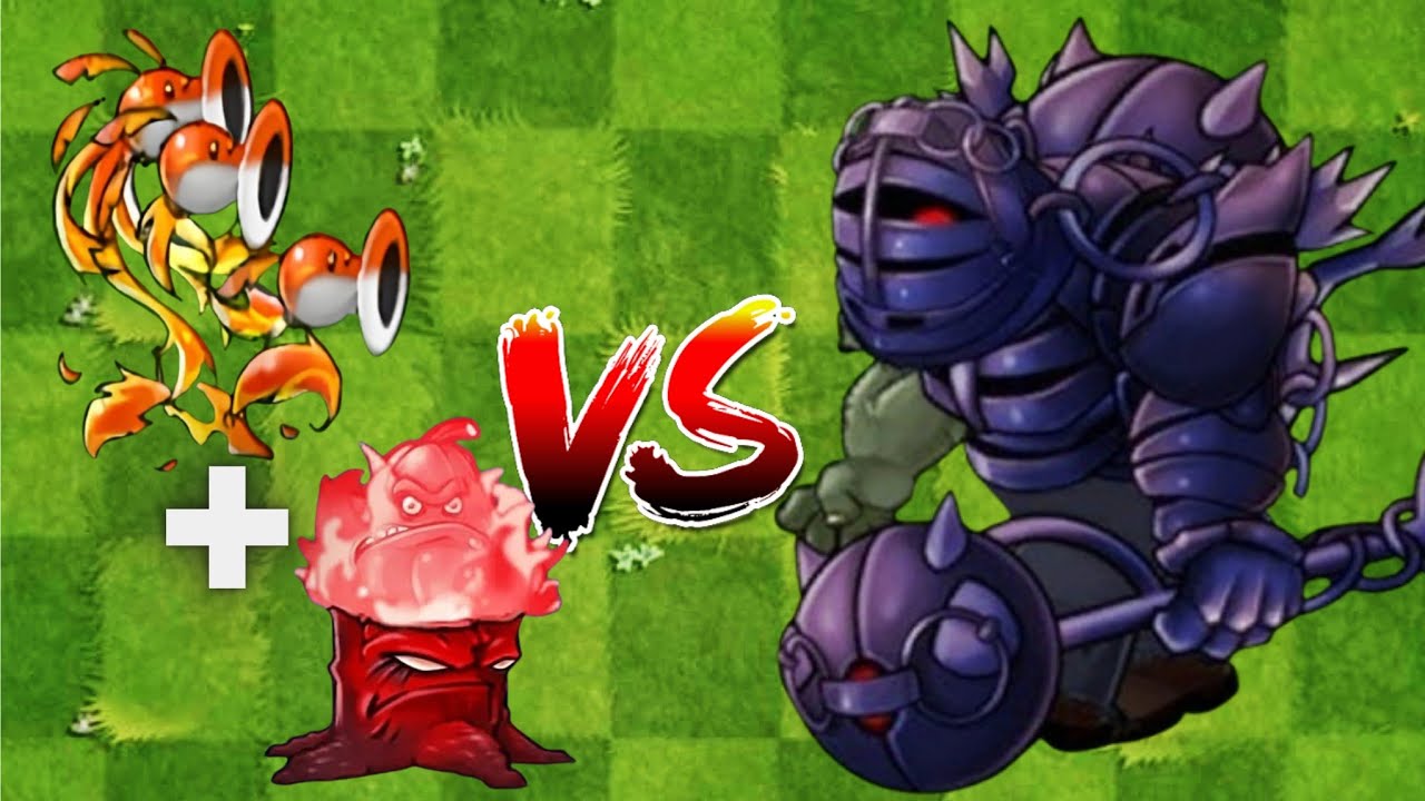 PVZ FUSION MOD | PHOENIX THREEPEATER+ULTIMATE TORCHSQUASH VS OBSIDIAN ...
