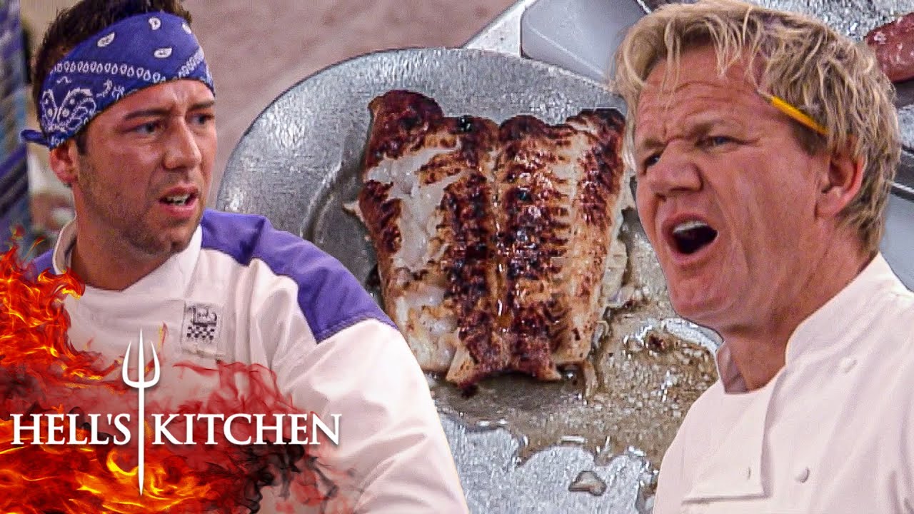 Cod Awful! Chef Ramsay RAGES Over Fish Fail During Dinner Service ...