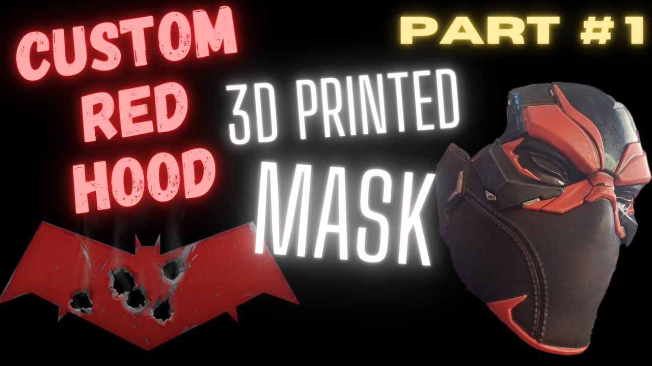 The Future of Cosplay: 3D Printed Custom Masks - YouTube