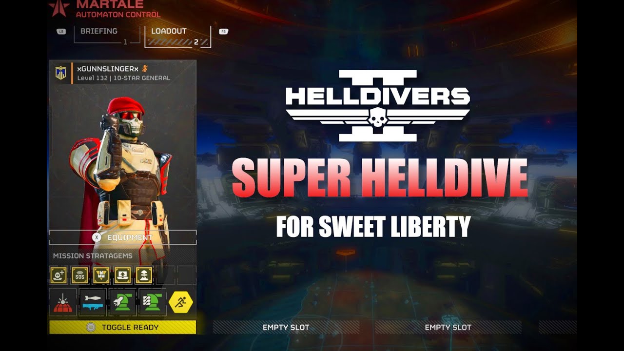 Helldivers 2: First Run on Super Helldive Difficulty Against Automatons | Co-Op Gameplay - YouTube