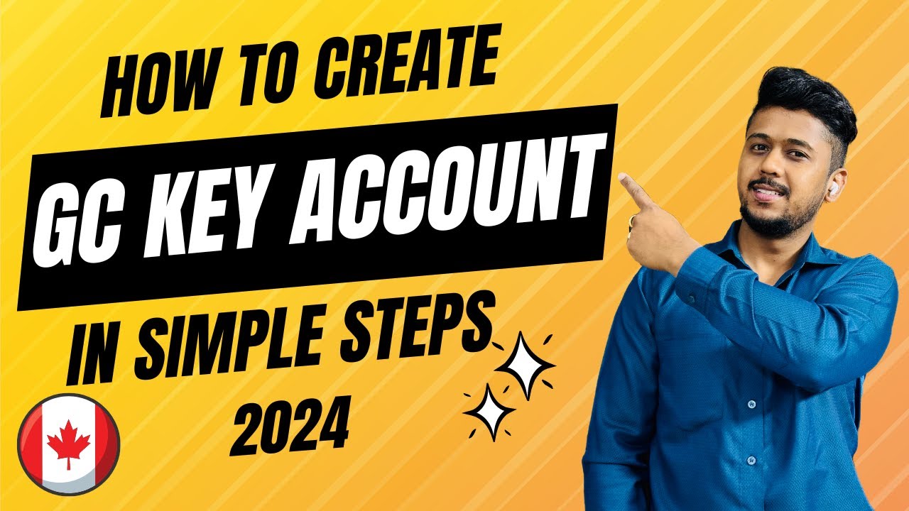 How to Create GC KEY Account 2024 | Canada Visa | # ...