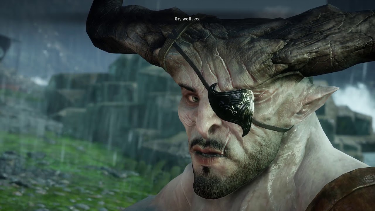 DAI Hallariel Lavellan - Meet The Iron Bull - YouTube