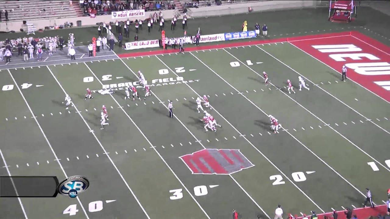 Bruce Natson returns punt 65 yards for a touchdown - YouTube