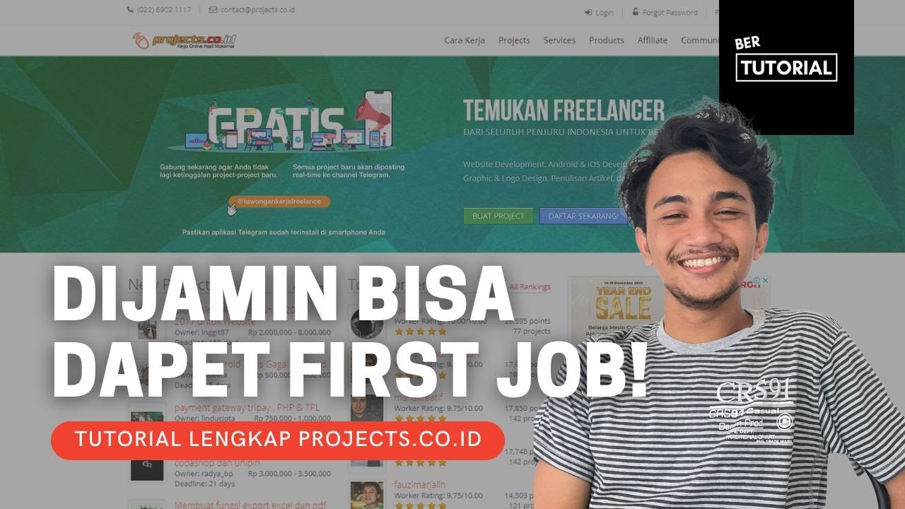 25 Menit Paham Jadi Freelancer di Projects.co.id - YouTube