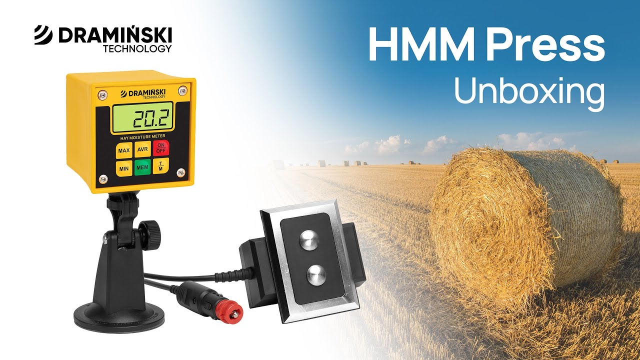 HMM Press – Hay and straw moisture measurement system used in presses ...