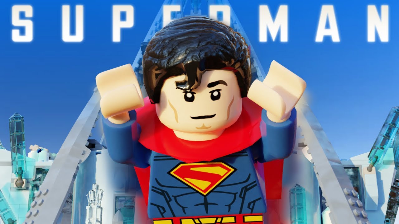 I made Superman's Fortress of Solitude in LEGO! - YouTube