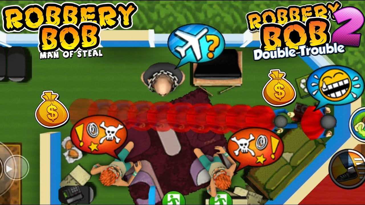 Robbery Bob - Super Bob vs Long Runner Bob Troll All Police Funny Video ...