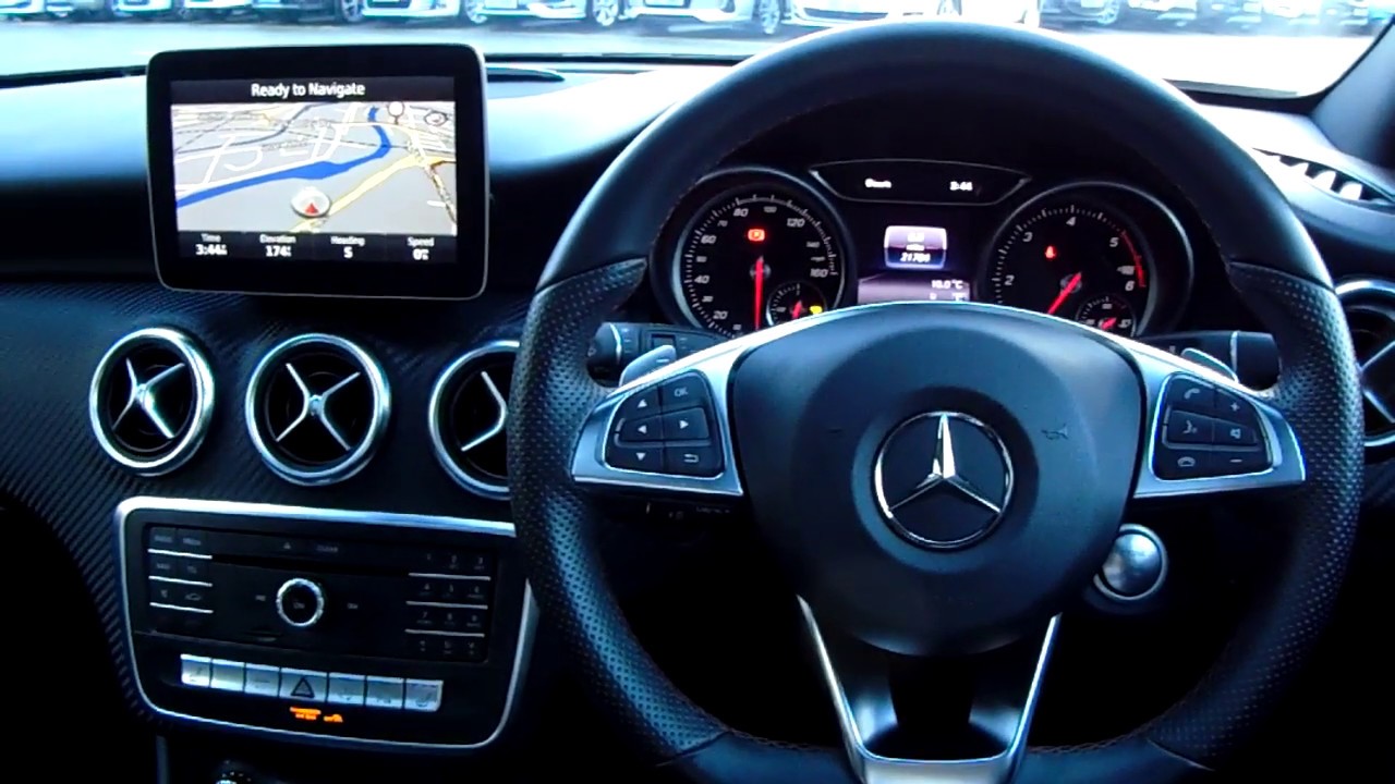 Mercedes Benz A Class A200d Amg Line 5dr Auto - FN17FZE - YouTube