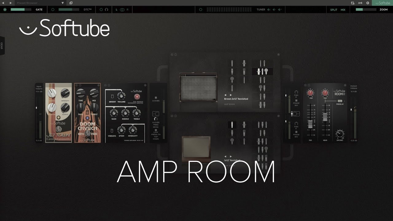 Softube Amp Room 소개 - YouTube