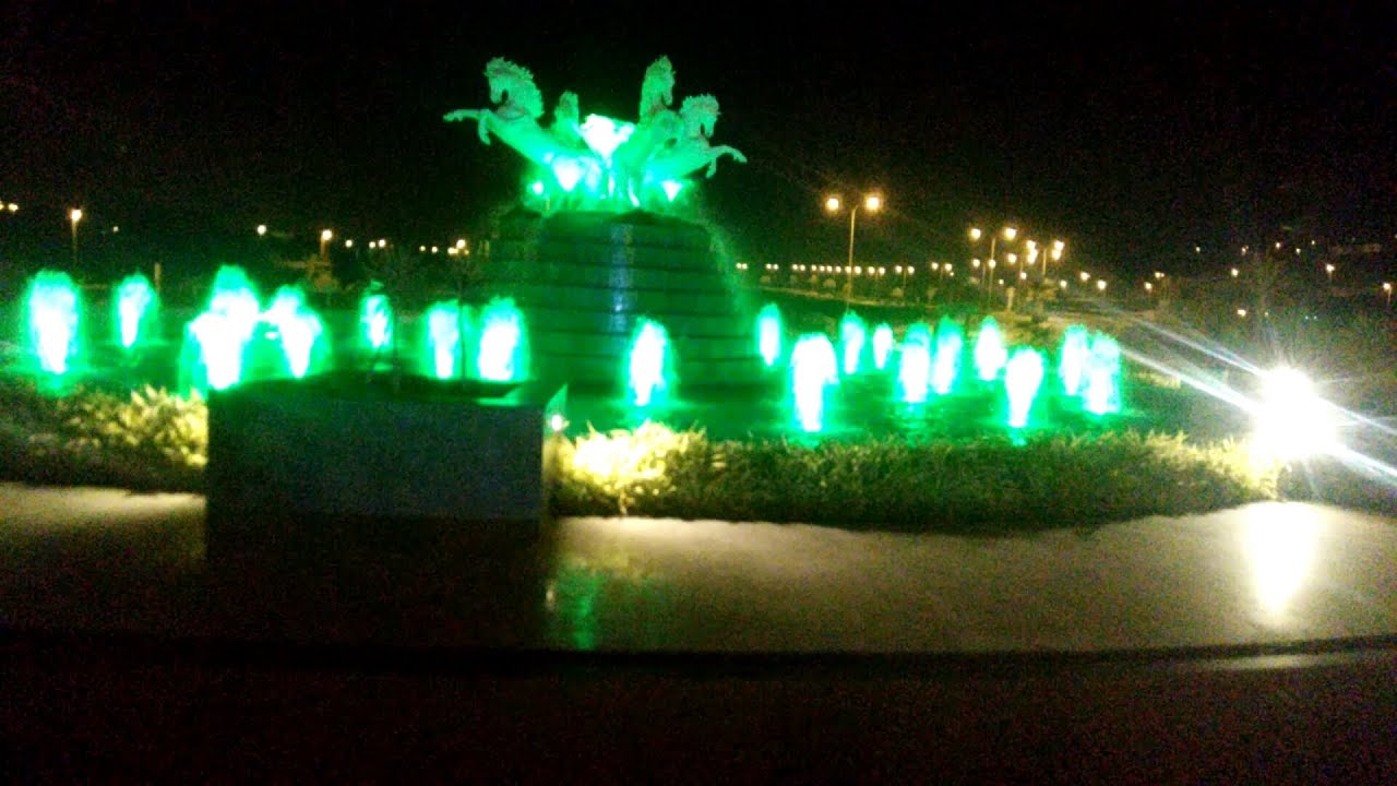 Ashar Fountain Bahria Town Karachi - YouTube