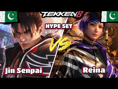 TEKKEN 8 | Jin Senpai VS Reina At Its Peak!