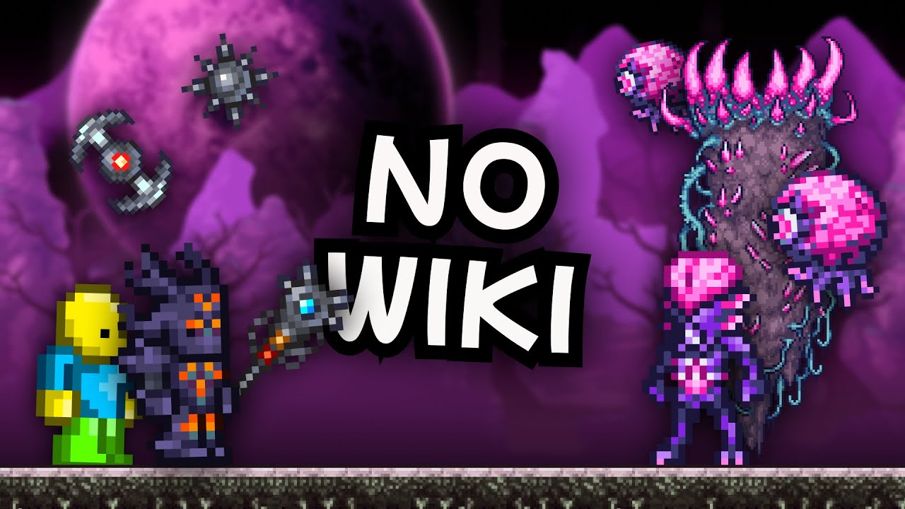 2 Noobs vs. an Alien invasion in Terraria - YouTube