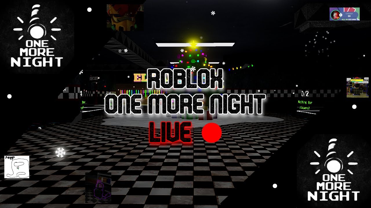 Roblox One More Night Livestream🔴(5) - YouTube