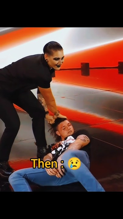 Rhea Ripley & Dominik Mysterio love story Then vs Now Edit! 💔 #wwe #rhearipley #wrestling # ...