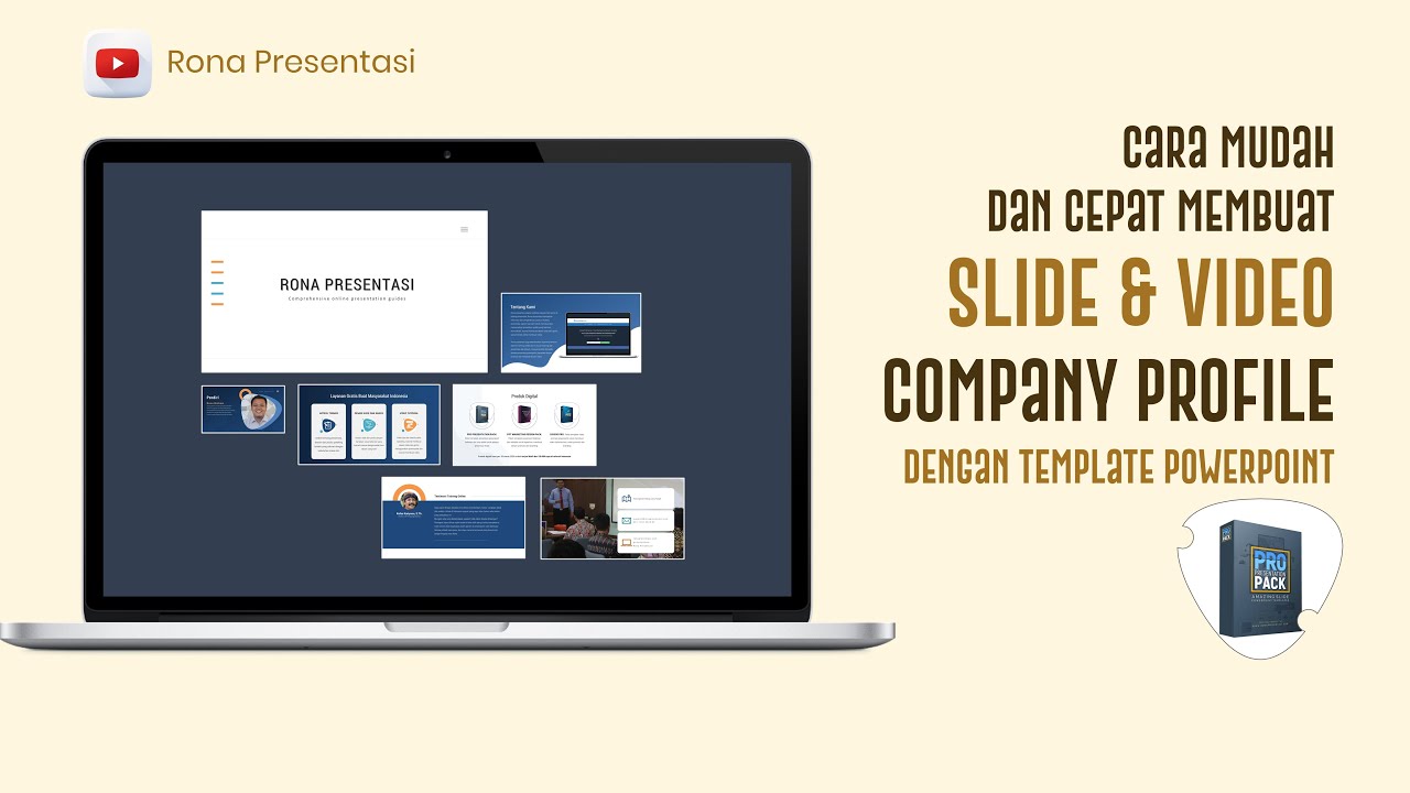 Membuat Slide dan Video Company Profile Dengan Mudah Pakai Template ...
