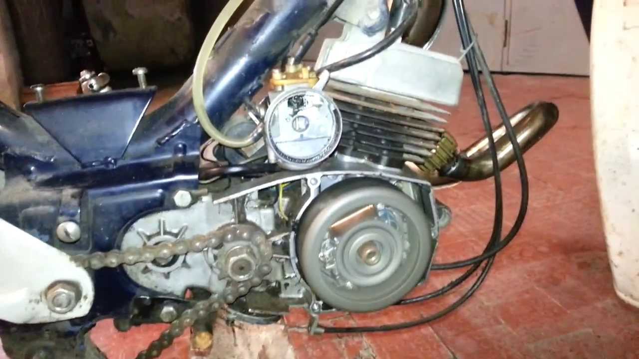 Garelli Vip 3 Giannelli Fire sound - YouTube