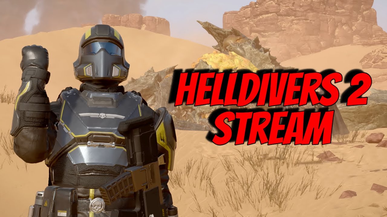 Playing Helldivers 2 and Roblox stream | Random games - YouTube