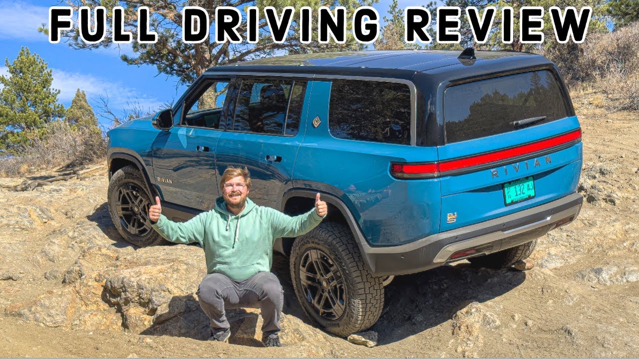 Rivian R1S Quad-Motor Full In-Depth Driving Review - YouTube