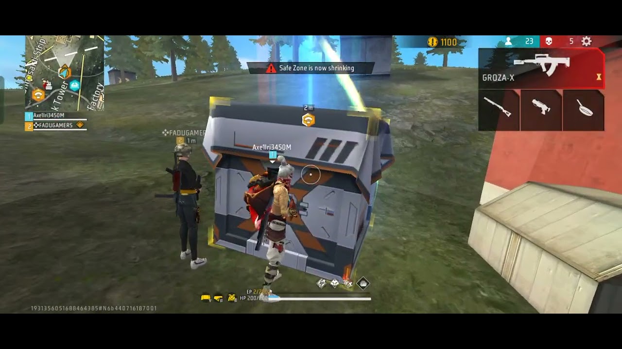 FREE FIRE GAMEPLAY DUO VS DUO - YouTube