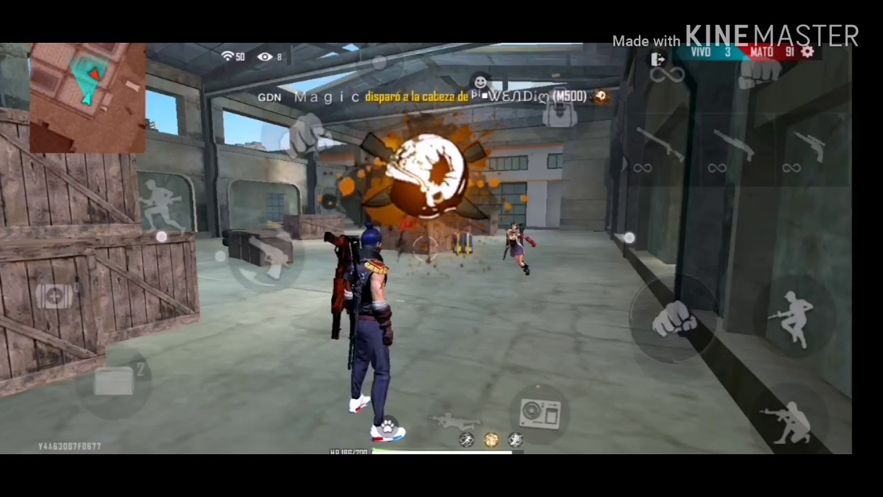 Full entrenamiento free fire one shot - YouTube