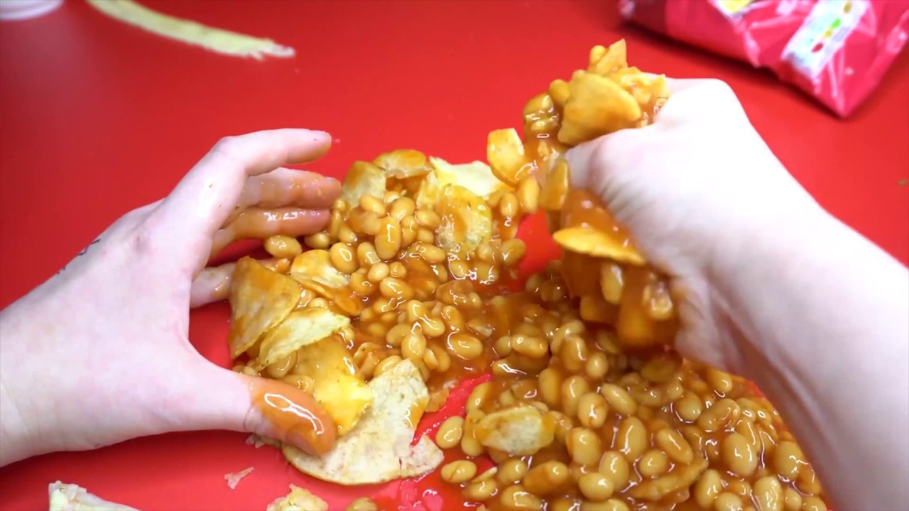 Weird Aggressive ASMR Food - (The Most Satisfying, Unpredictable ASMR ...