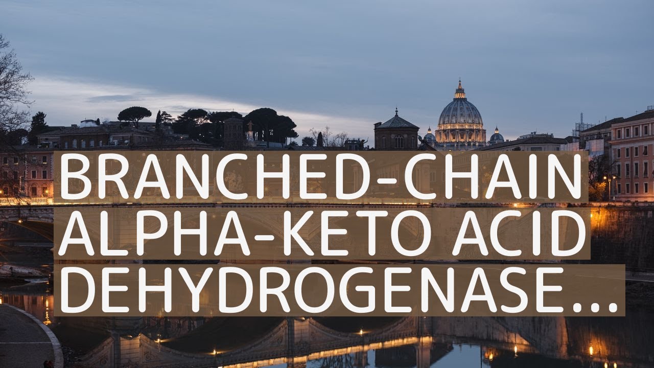 Branched-chain alpha-keto acid dehydrogenase complex - YouTube